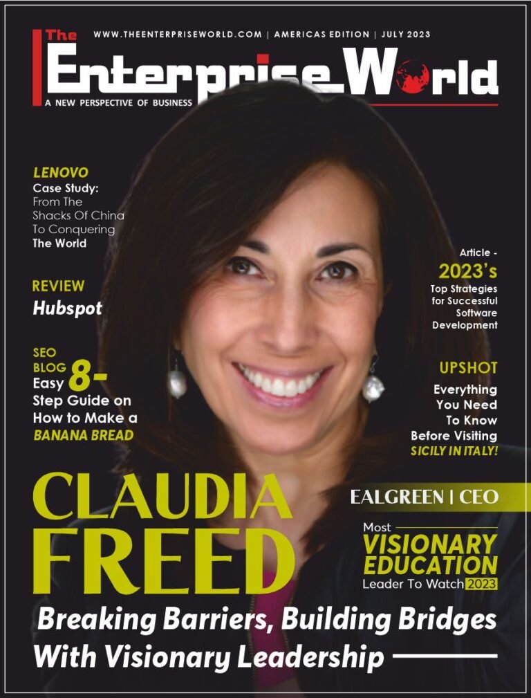 Claudia Freed | EALgreen: Building Bridges with Visionary Leadership ...