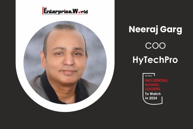 Neeraj Garg | Steering HyTechpro’s Ascendancy with Vision | The ... Neeraj Garg | Steering HyTechpro’s Ascendancy with Vision | The ...